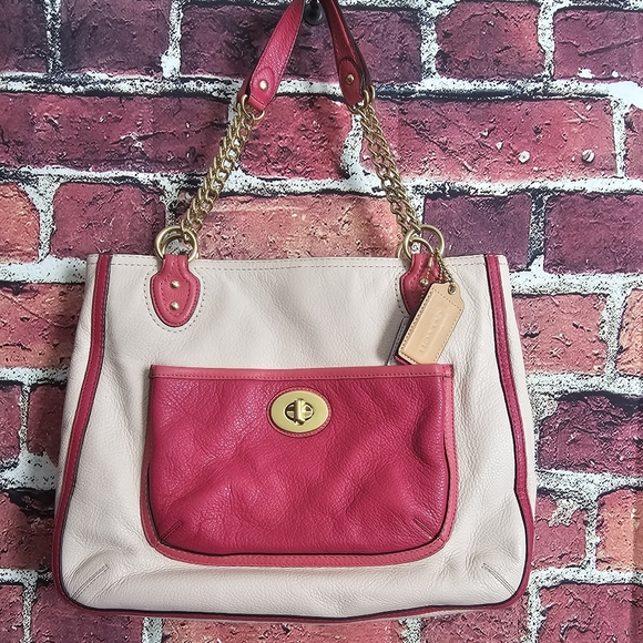 Coach | Bags | Coach Poppy Colorblock Tote | Poshmark